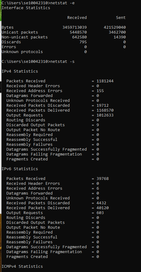 Command Line Network Tools - Netstat