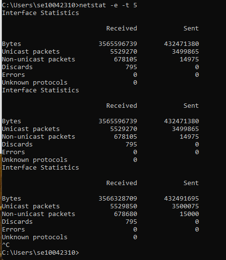 Command Line Network Tools - Netstat